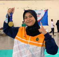 MAN 1 Yogyakarta | Juwita Wahyu Zahra, Siswi MAN 1 Yogya, Raih Medali Emas Cabor Pencak Silat ...