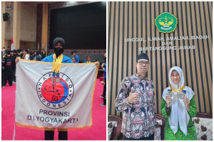 MAN 1 Yogyakarta | Keitshya Putri Payana, Siswi MAN 1 Yogyakarta, Raih 2 Medali Perak Kejuaraan ...