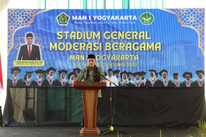 MAN 1 Yogyakarta | Hadir di MAN 1 Yogyakarta, Wakil Menteri Agama RI Ingatkan Tiga Tantangan ...