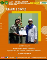 MAN 1 Yogyakarta | Qinarsyah Maulana, Siswa MAN 1 Yogyakarta, Raih Juara Satu Lomba DaÃƒÂ¢Ã¢â€šÂ ...
