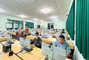 MAN 1 Yogyakarta | Antusiasme Tinggi Peserta Seleksi CBT, PPDB MAN 1 Yogyakarta Gunakan Labkom ...